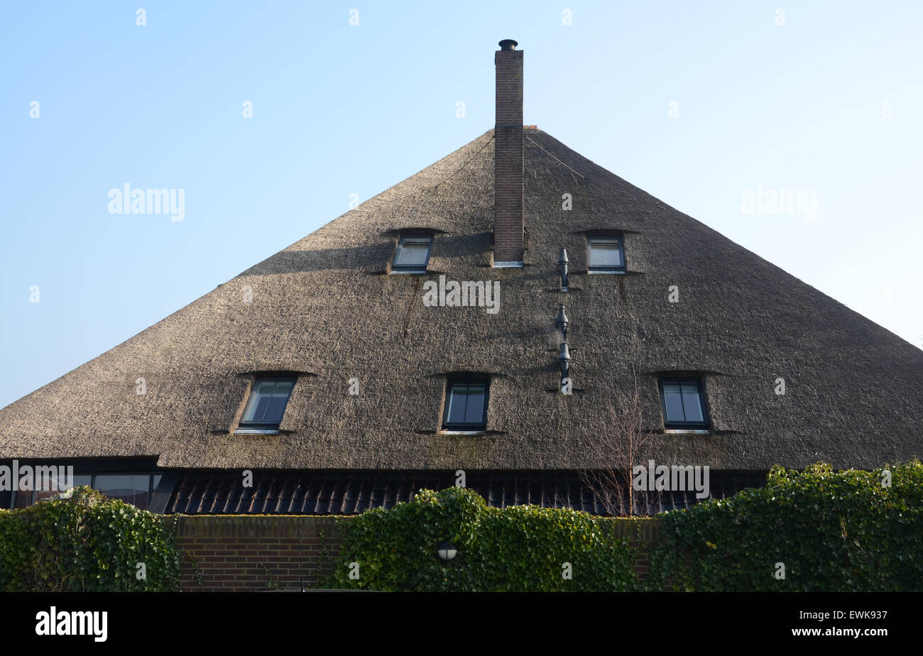 Typical architecture thatched roof construction hi-res stock ...