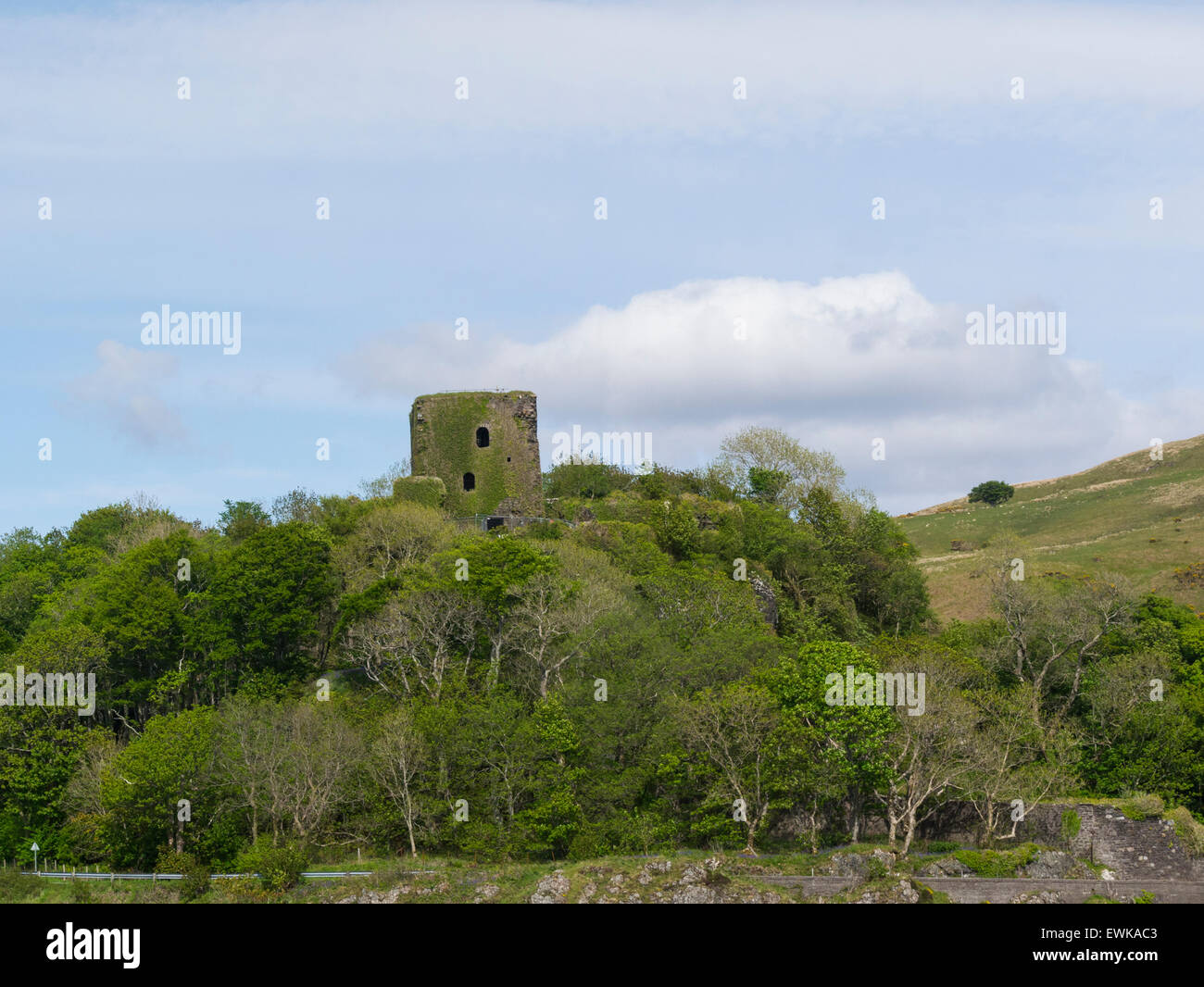Dunollie Castle small ruined castle located on a hill north of the town ...