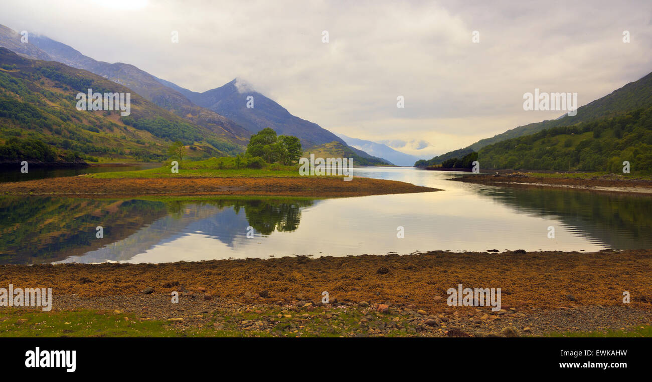 Loch Leven at Kinlochleven, Glencoe, Scotland Stock Photo - Alamy