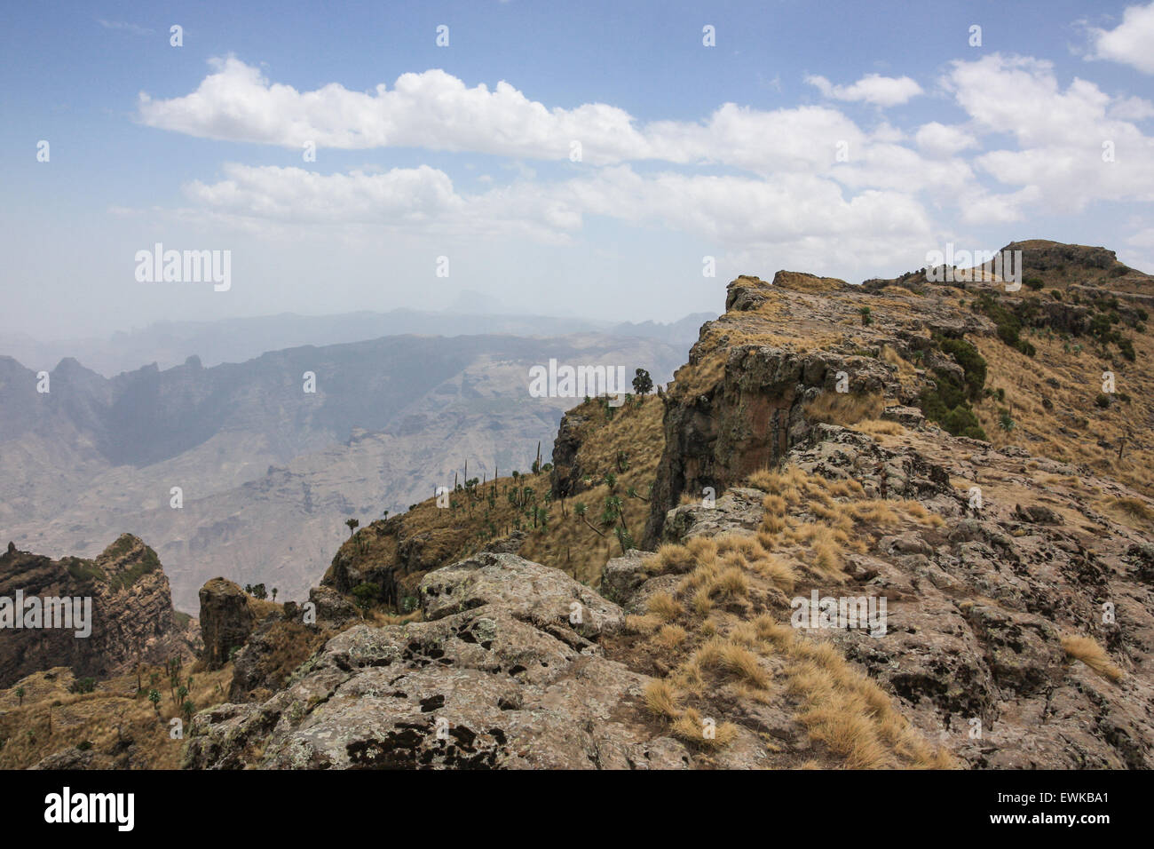 Semien Mountains in Ethiopia Stock Photo - Alamy