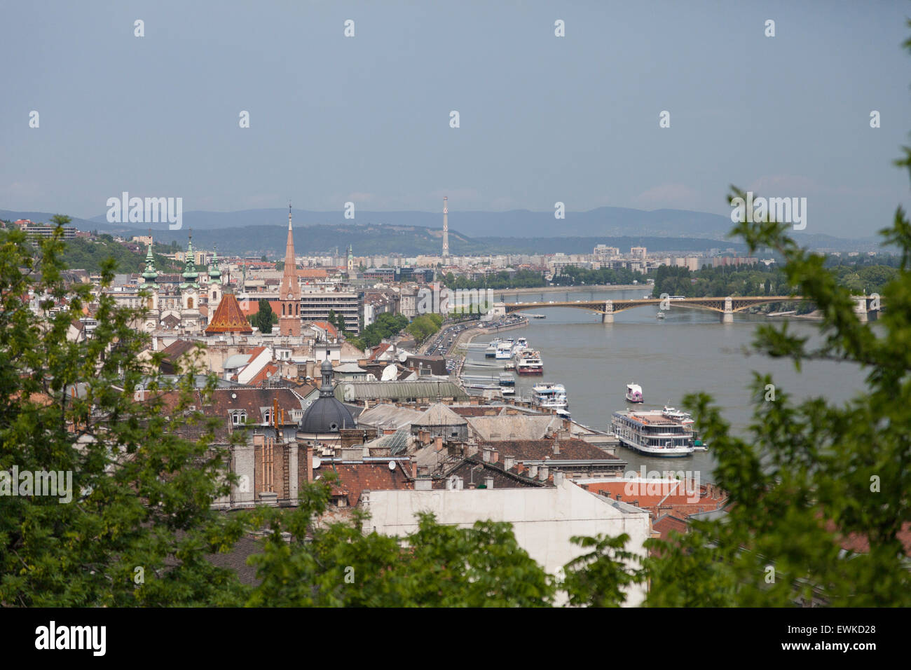 The Pest side of Budapest Stock Photo - Alamy