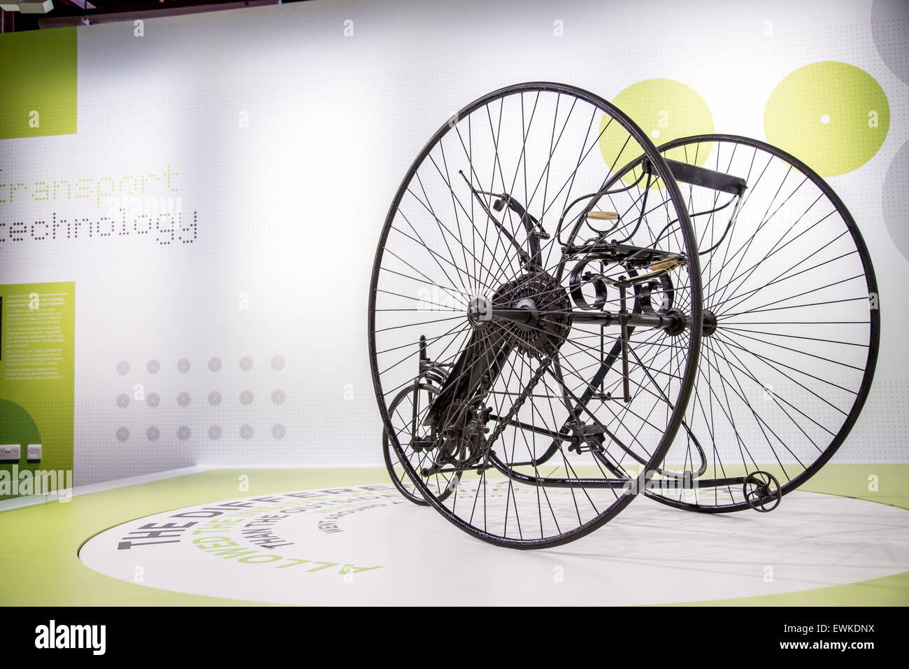 1881 Salvo Quadricycle designed by James Starley Stock Photo - Alamy