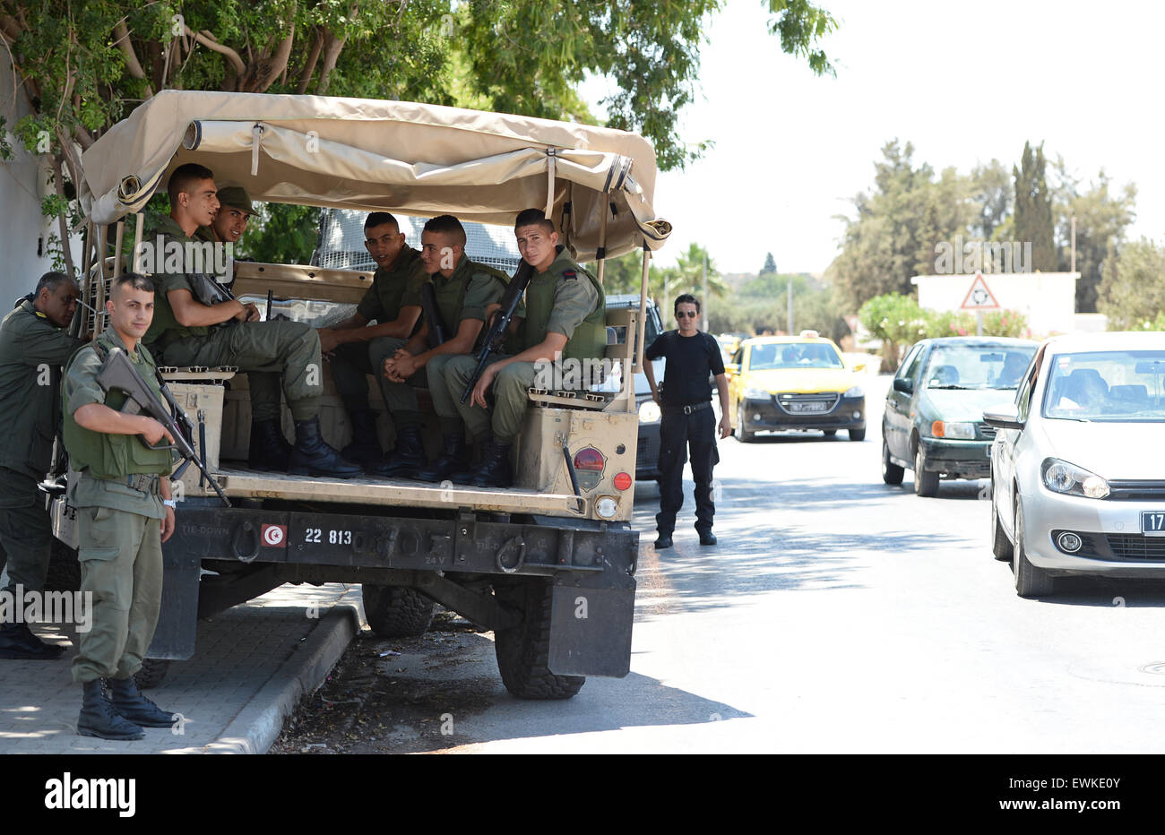 Killed in the sousse terror attack in tunisia hi-res stock photography ...