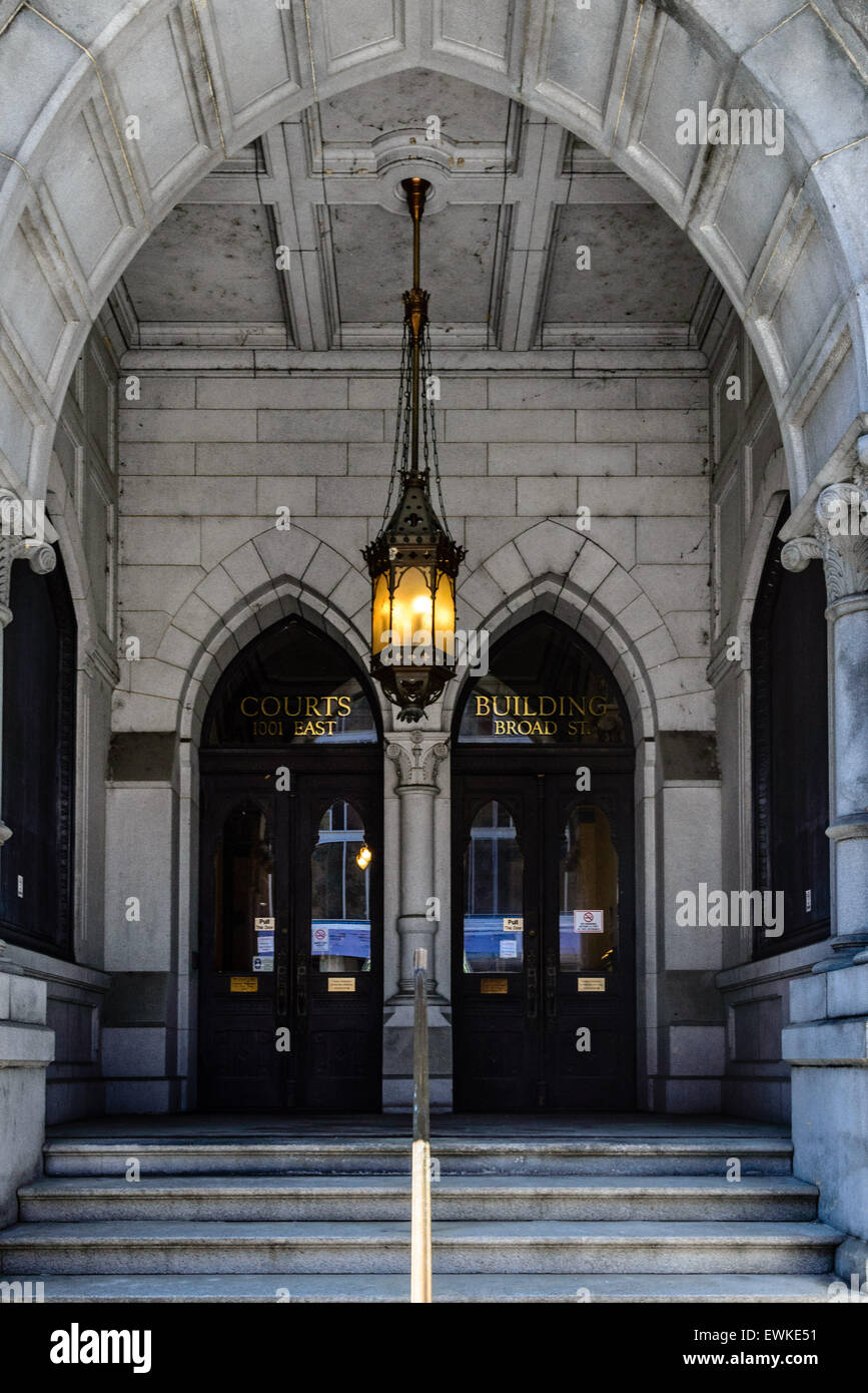 Courts Building, Old City Hall, 1001 East Broad Street, Richmond ...