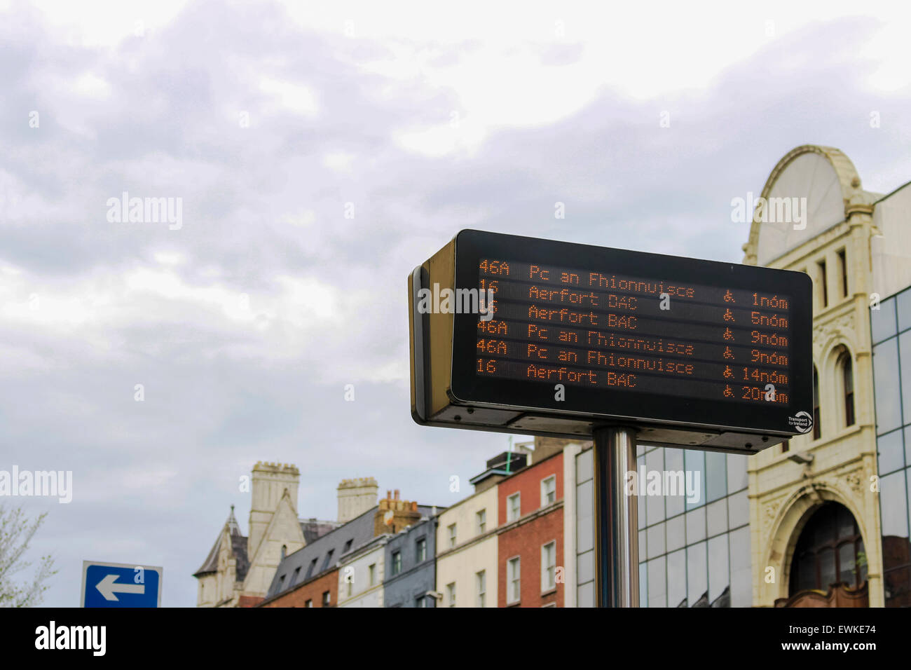 Bus timetable display bus stop hi-res stock photography and images - Alamy