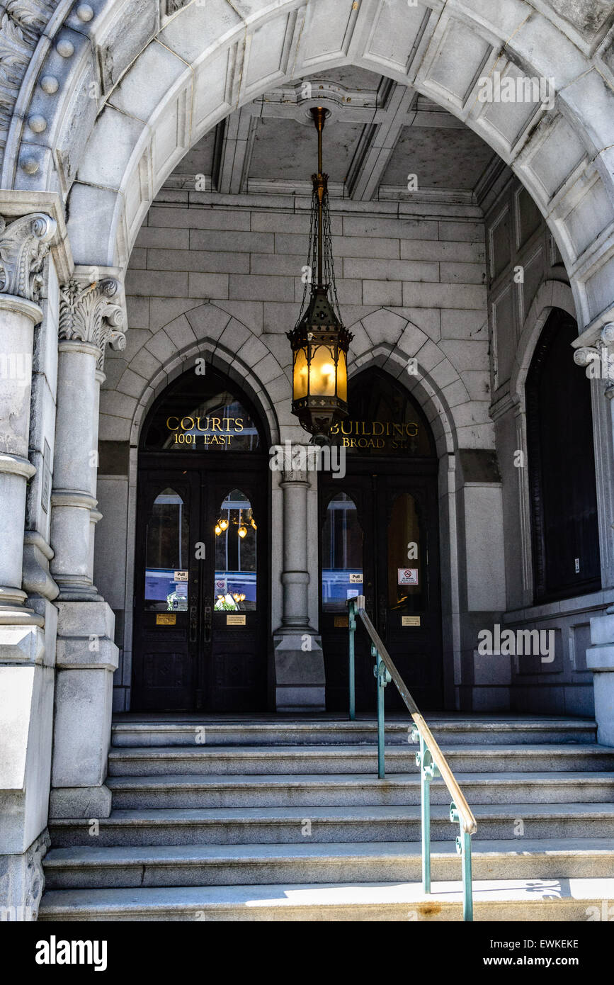 Courts Building, Old City Hall, 1001 East Broad Street, Richmond ...