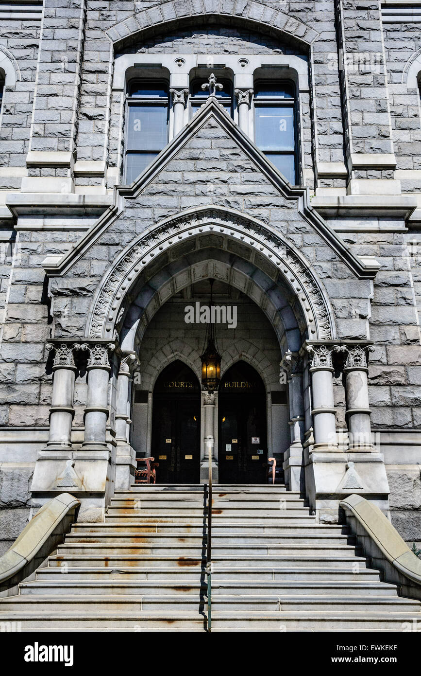Courts Building, Old City Hall, 1001 East Broad Street, Richmond ...