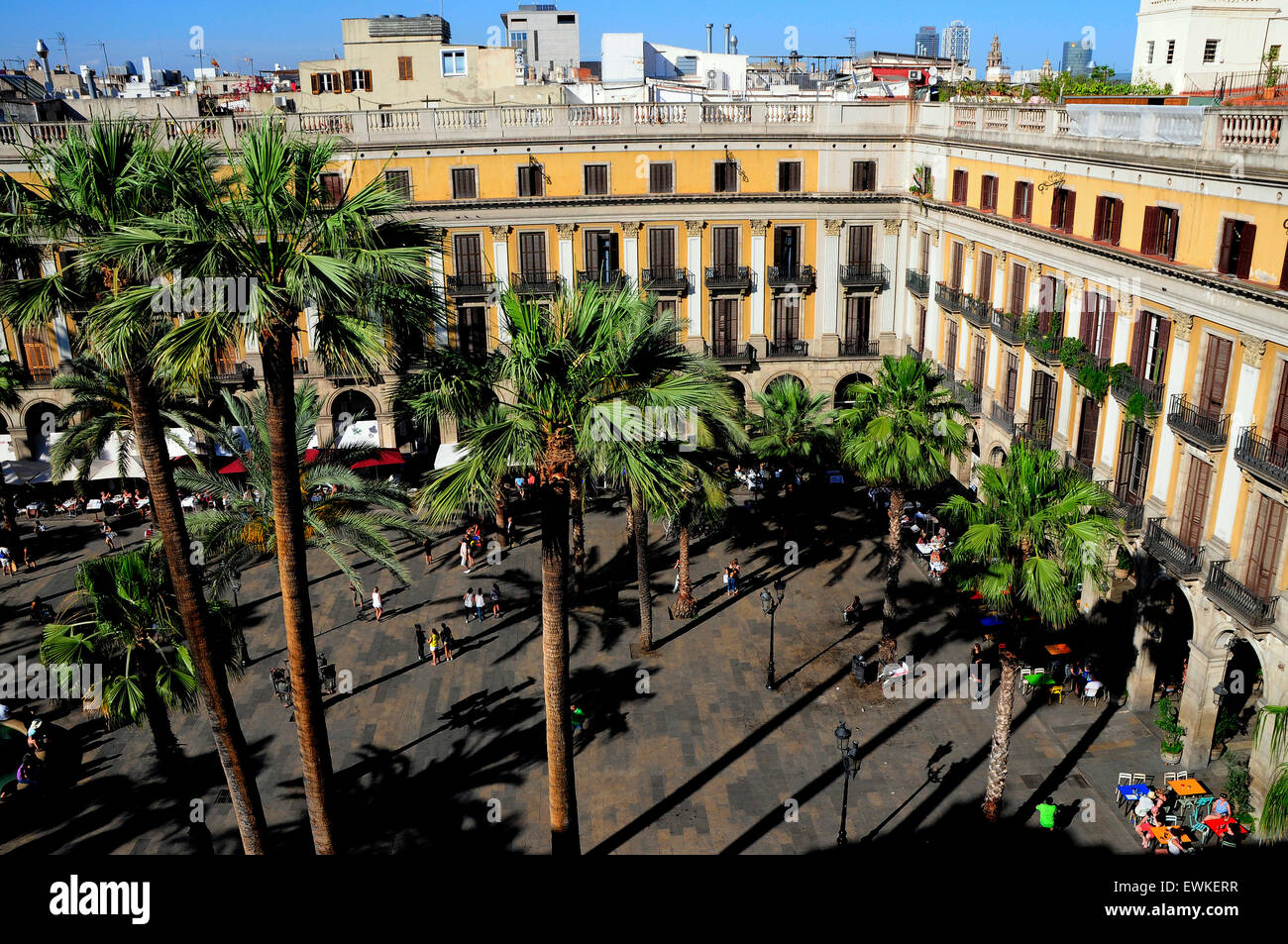 Plaza Real, Barcelona. Spain Stock Photo - Alamy