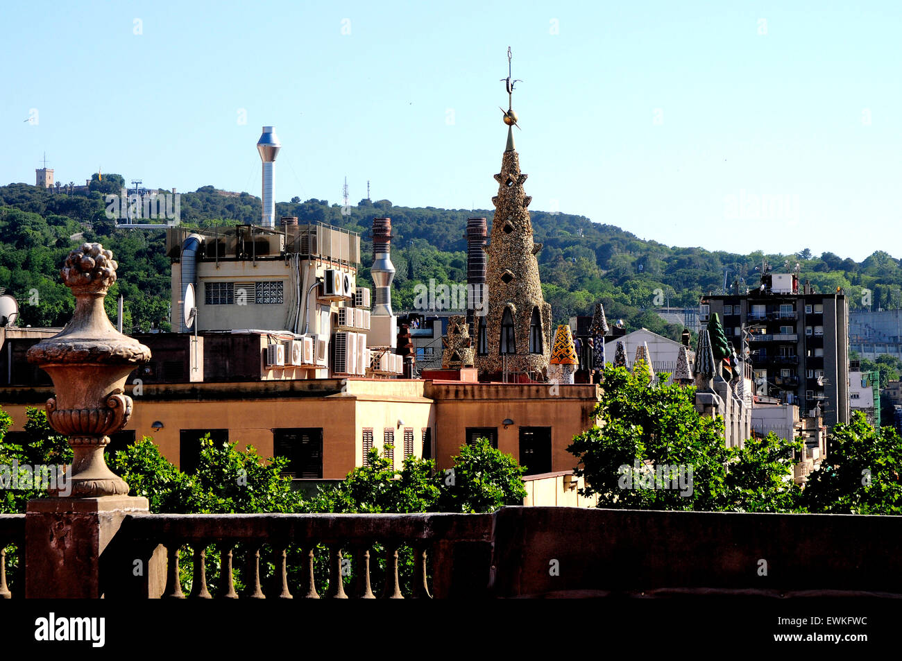 Plaza Real, Barcelona. Spain Stock Photo - Alamy