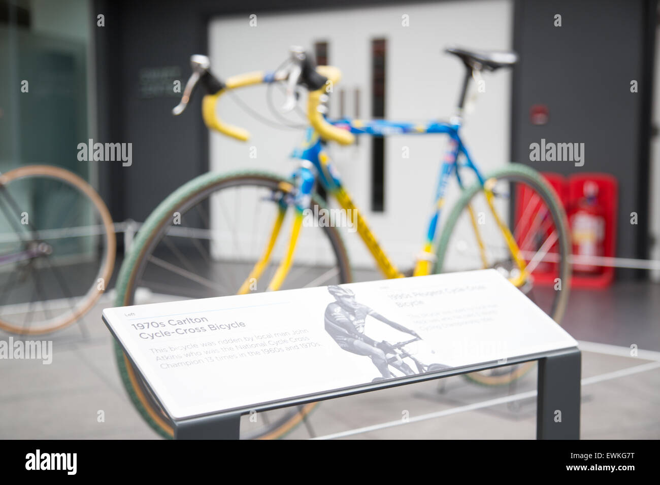 1990s Peugeot Cycle Cross Bicycle on display at Coventry Transport ...