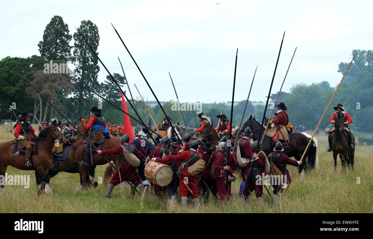 Wallingford, Oxfordshire, UK. 28th June, 2015. wallingford siege ...