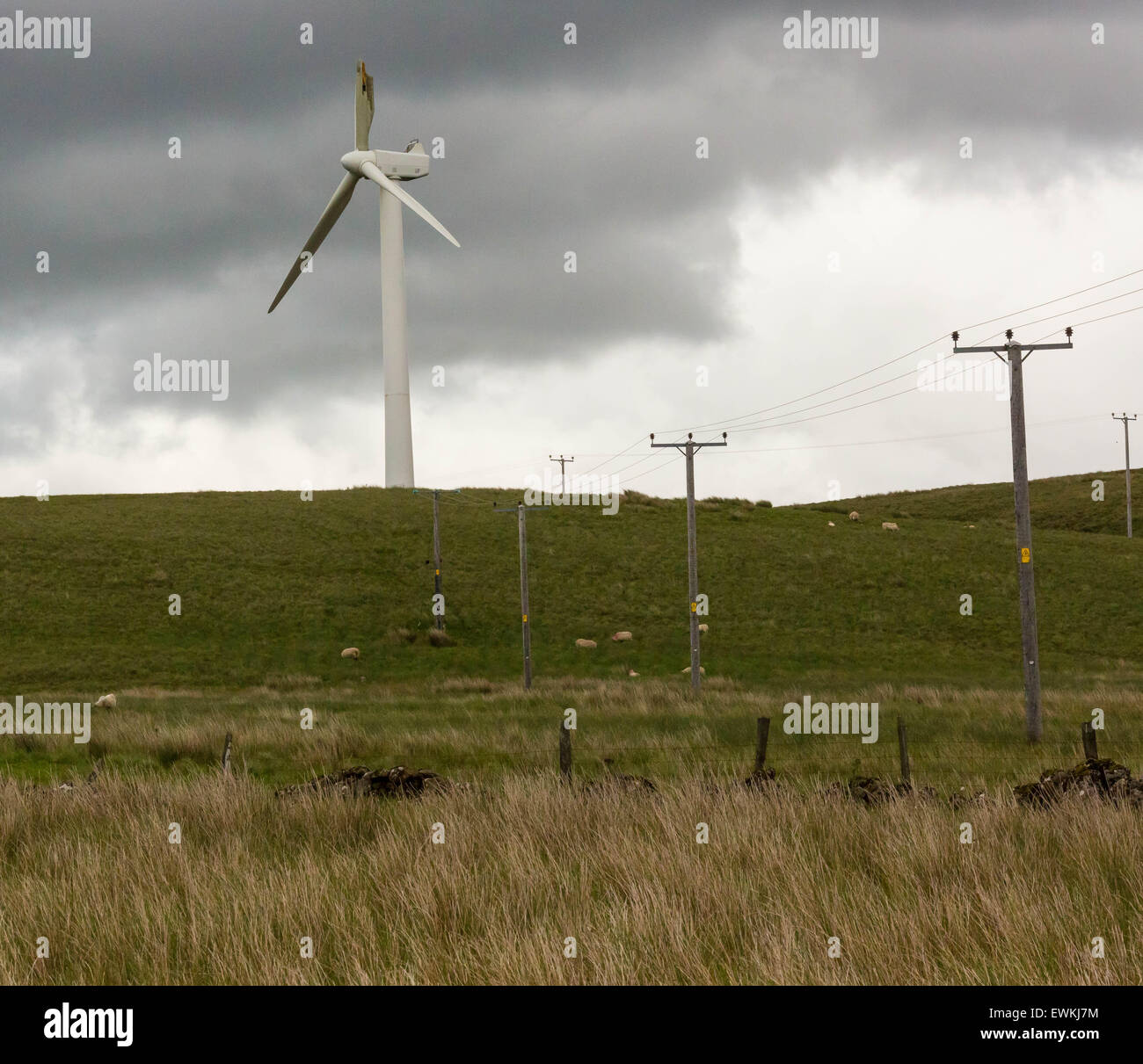 Broken wind turbine hi-res stock photography and images - Alamy