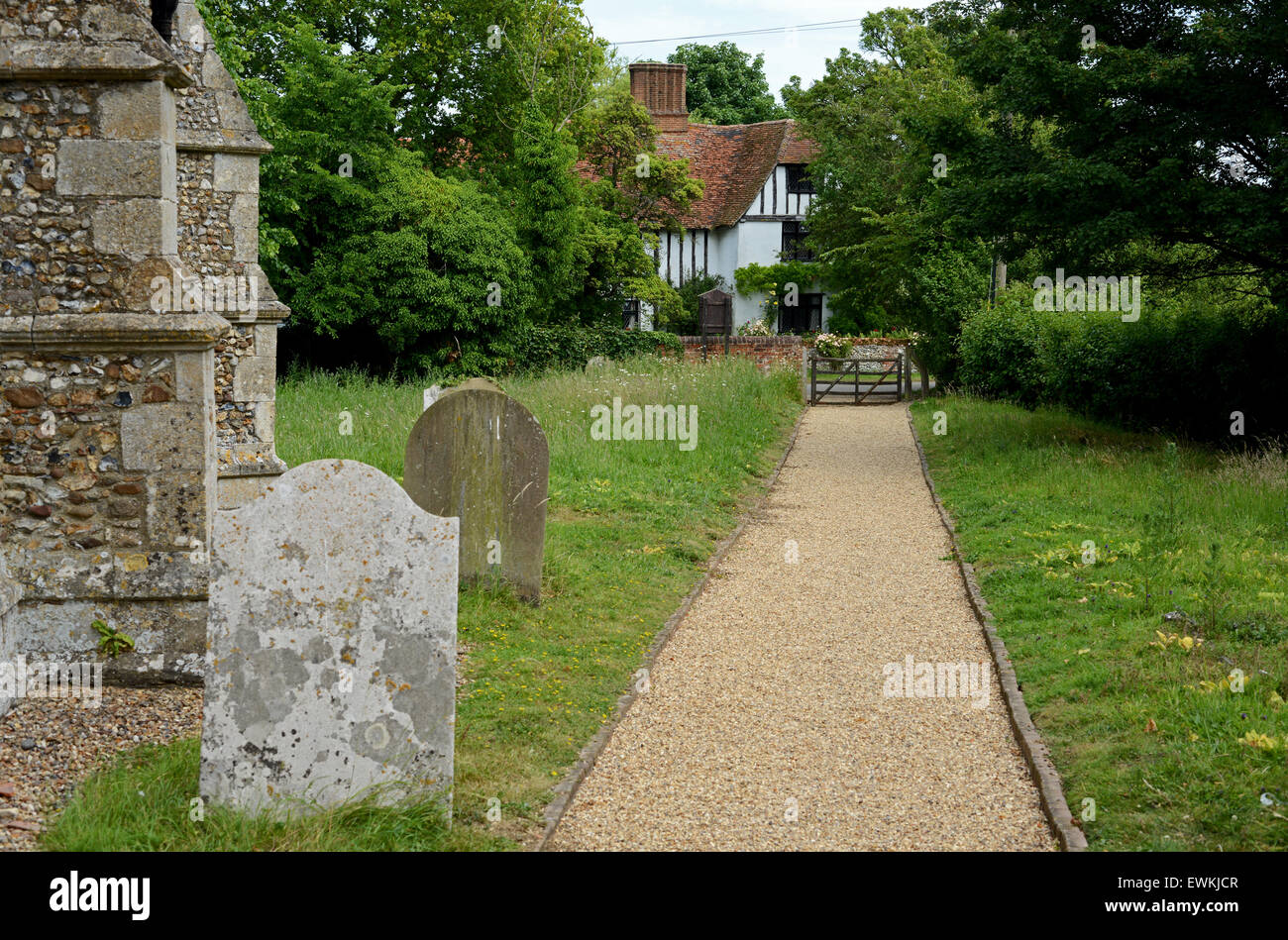 Church of St Peter & St Paul, Bardfield Saling Stock Photo - Alamy