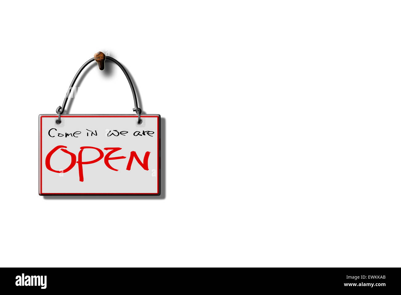 Customer service notice in Cut Out Stock Images & Pictures - Alamy