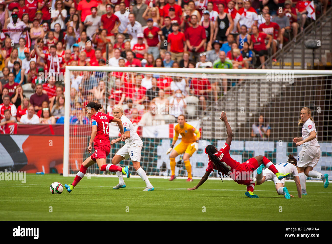 Christine sinclair goal hi-res stock photography and images - Alamy