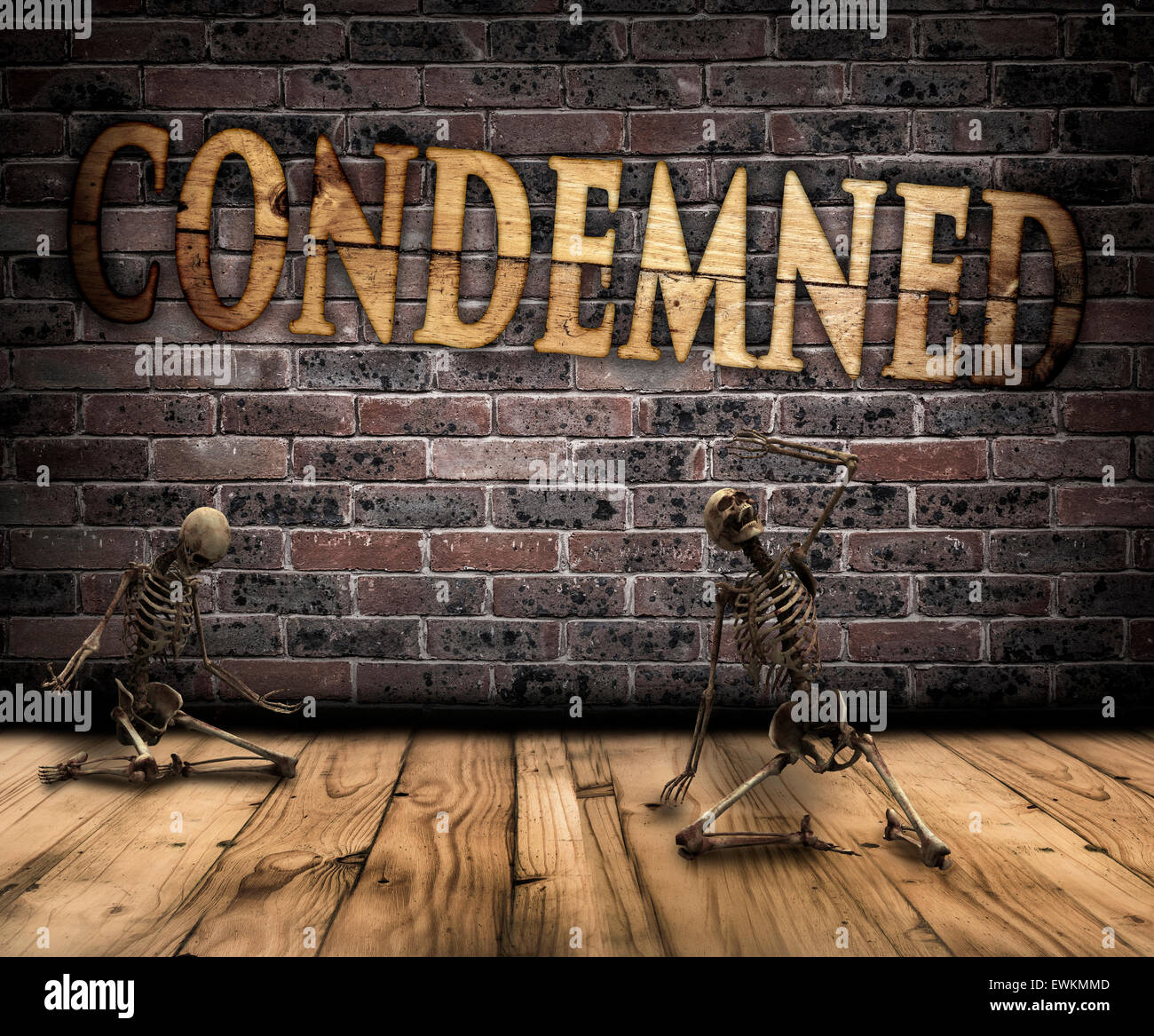 Abstract image of condemnation Stock Photo - Alamy