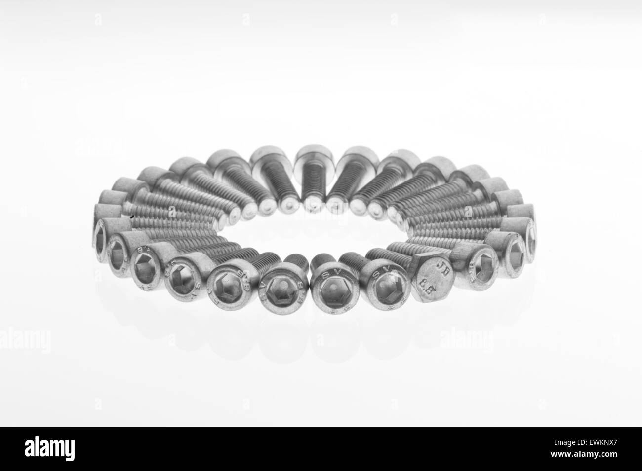 ring of bolts Stock Photo - Alamy