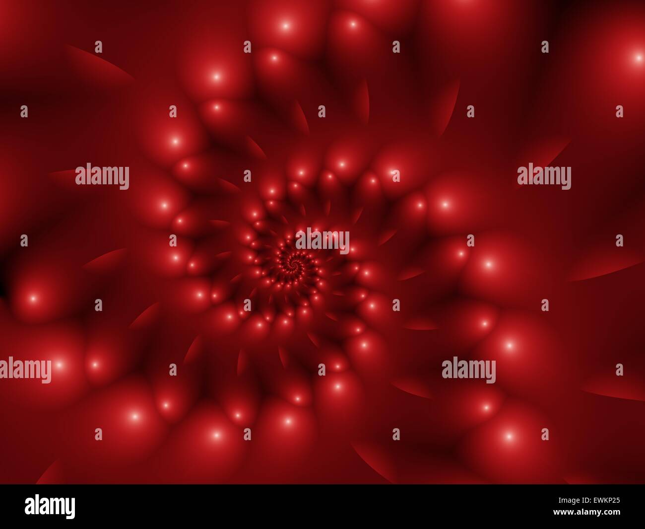 Digital Art Red Spiral Background Stock Photo - Alamy