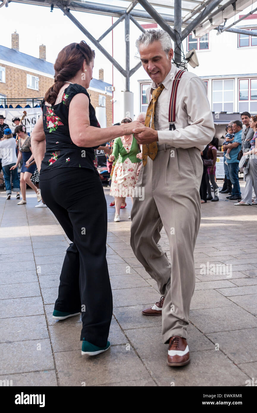 Swing dance fifties hi-res stock photography and images - Alamy