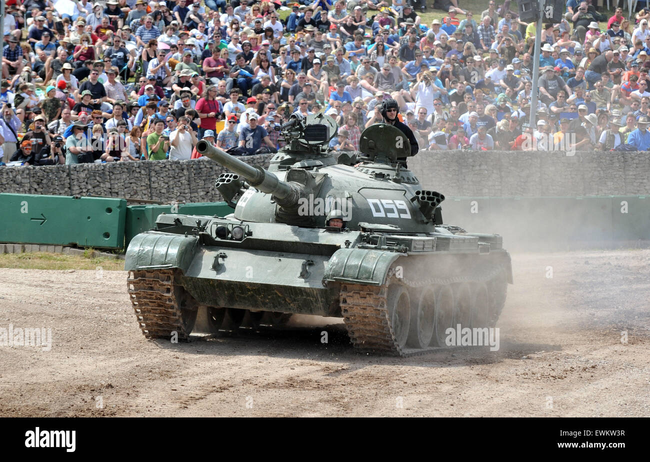 Type 59 Russian tank. Tank Fest at Bovington in Dorset. The two day ...