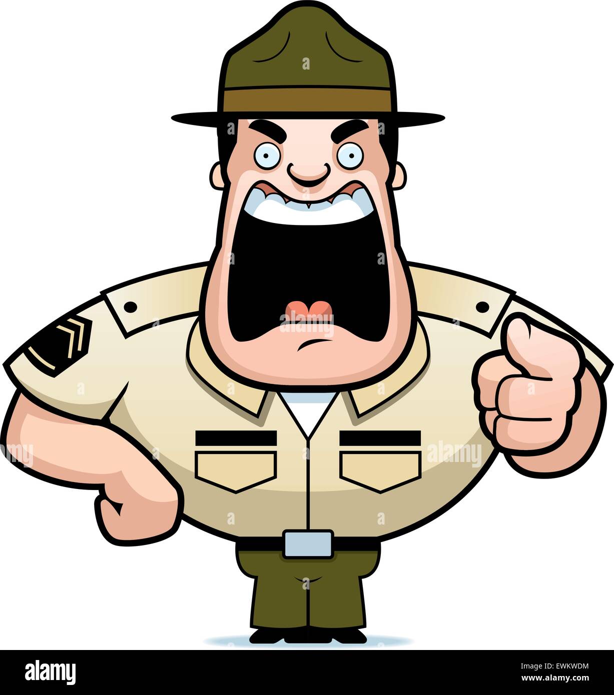 Angry Sergeant High Resolution Stock Photography and Images - Alamy