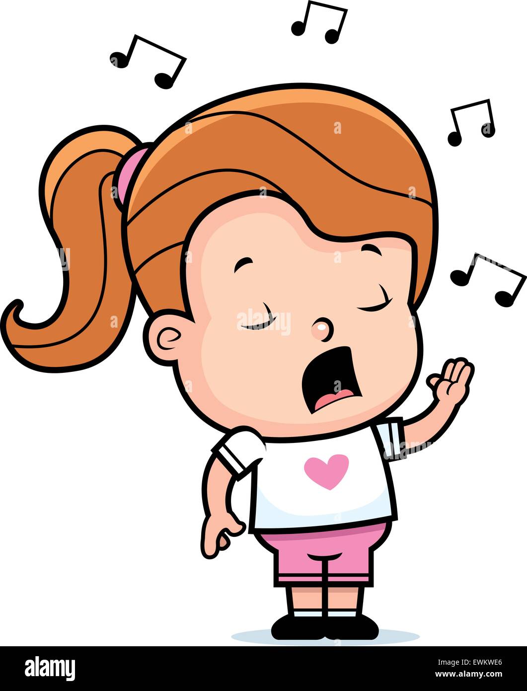 Cartoon Singer Clipart
