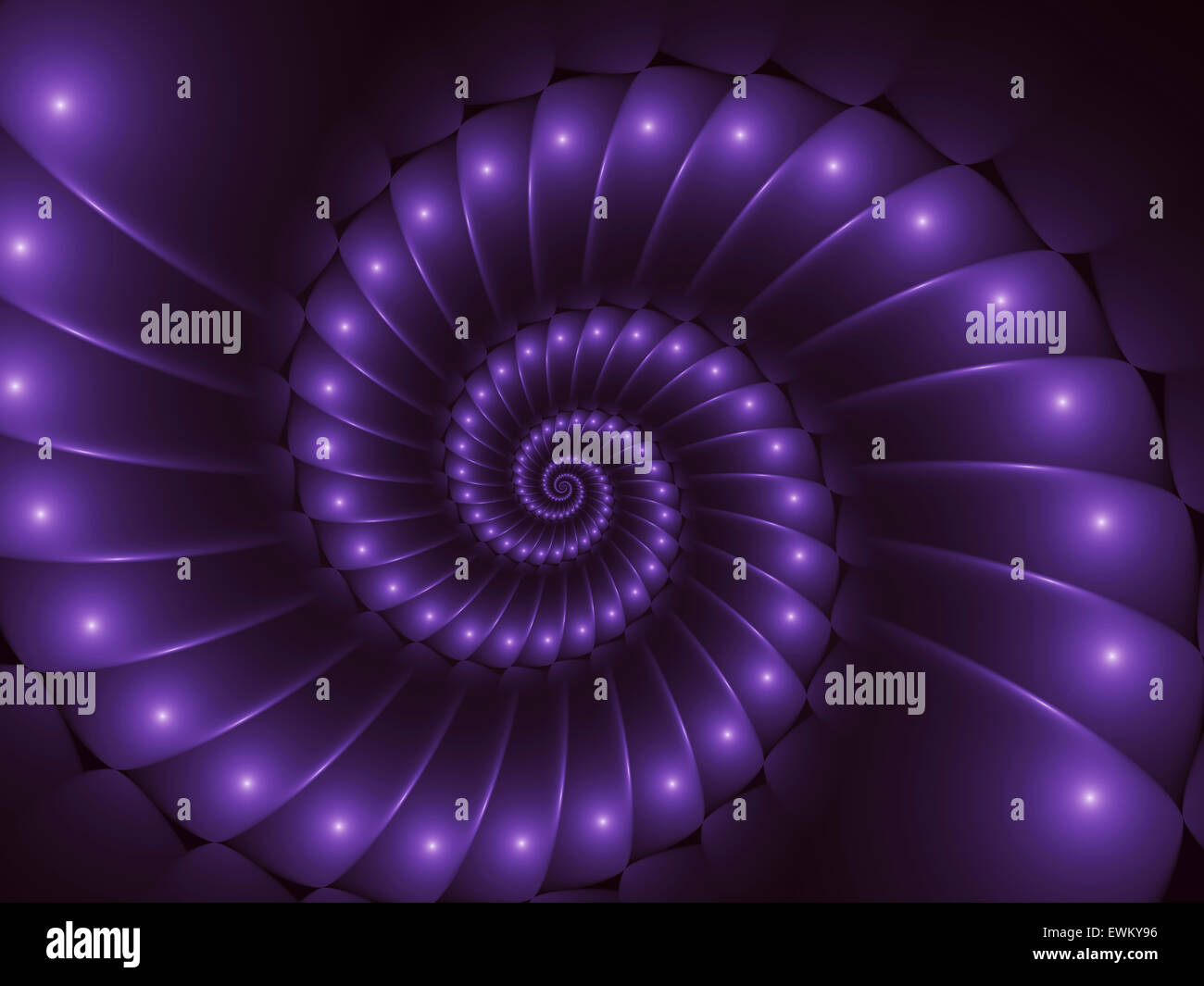 Purple spiral art hi-res stock photography and images - Alamy