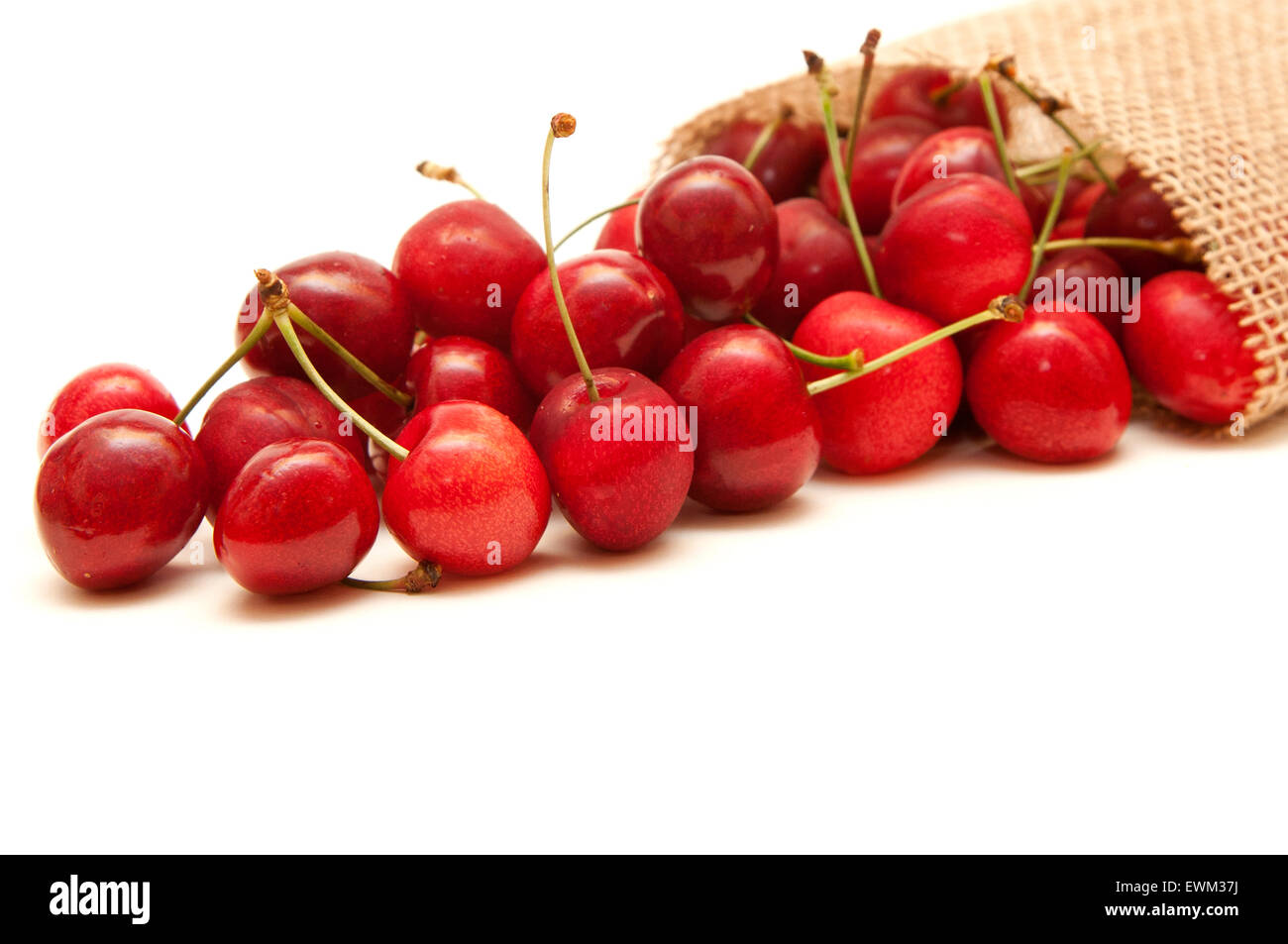 Bowl full of sweet cherries Stock Photo - Alamy