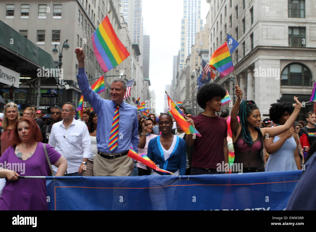 New York, USA. 28th June, 2015. New York City's Heritage and Pride ...