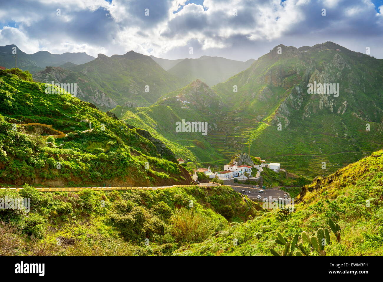 Afur Village, Tenerife, Canary Islands, Spain Stock Photo - Alamy