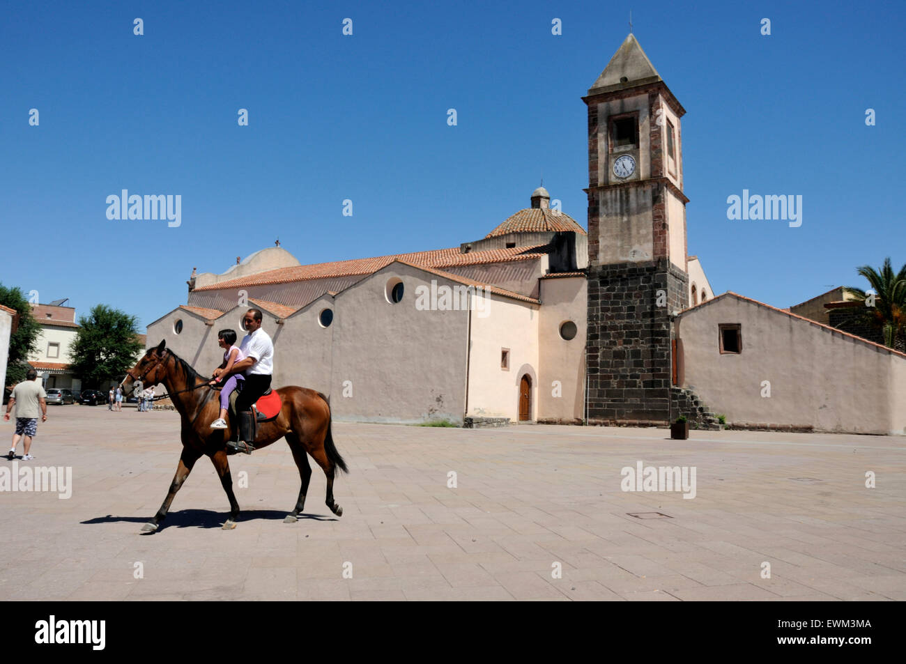 Sedilo,Sardinia,Italy, 6/7/2013.Famous Ardia traditional horse race ...