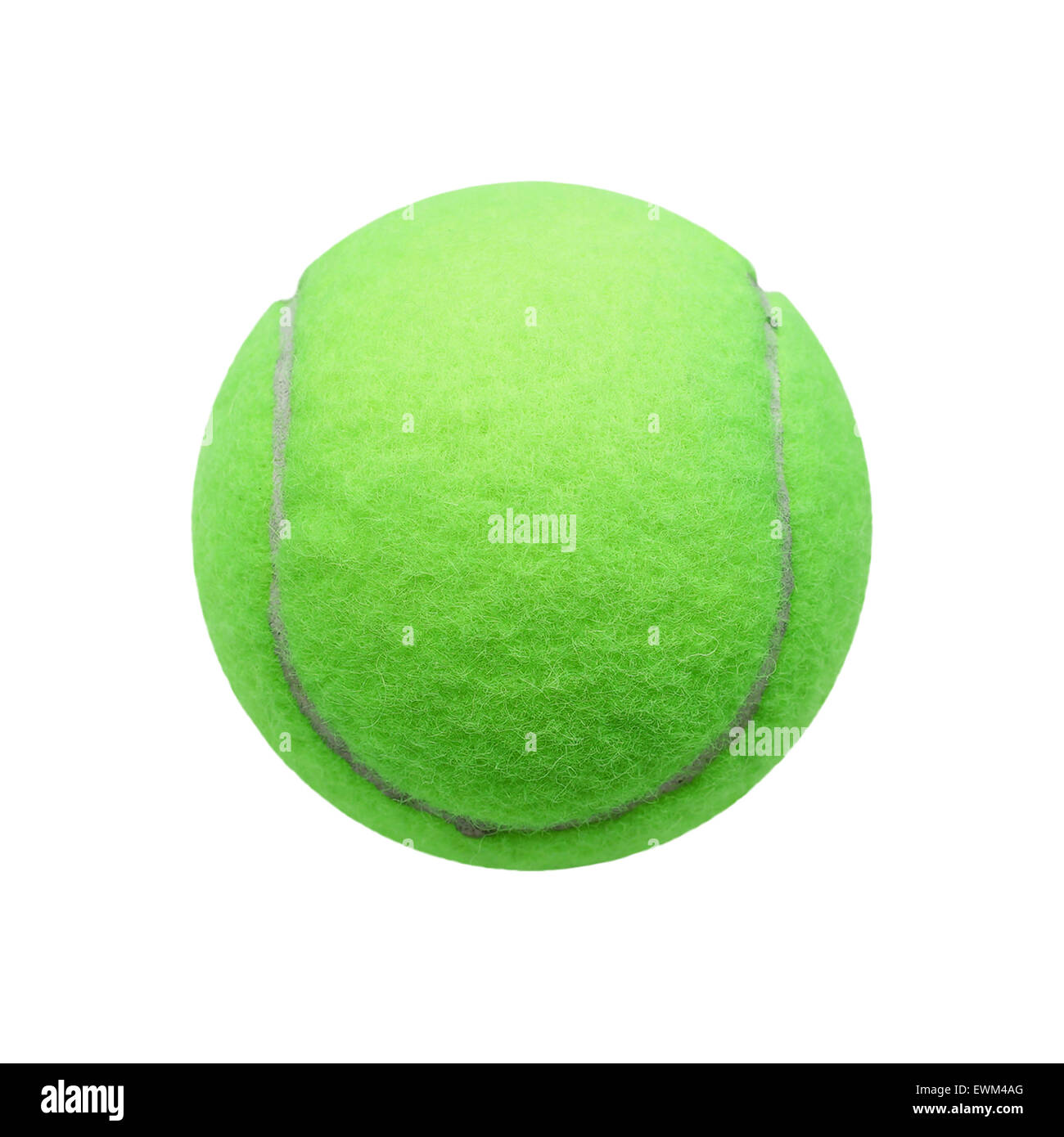 exotic green color tennis ball isolated on white background Stock Photo ...