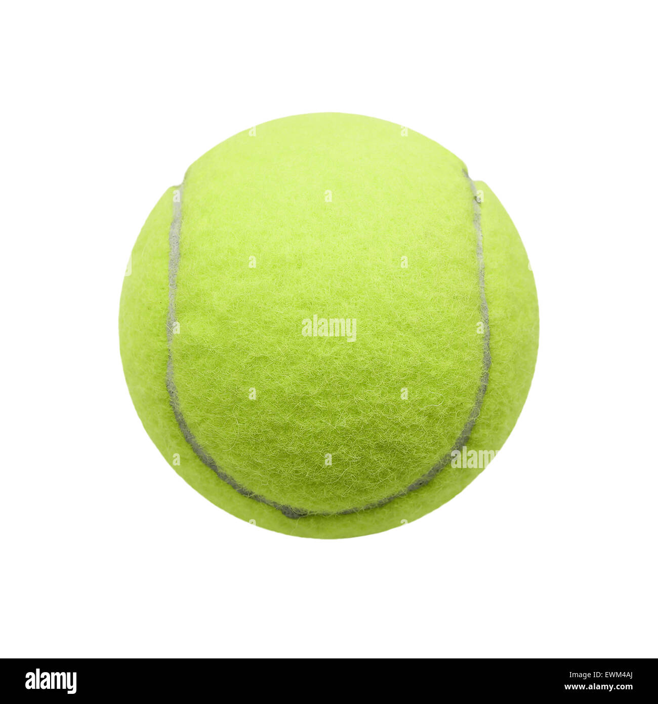 exotic yellow color tennis ball isolated on white background Stock ...