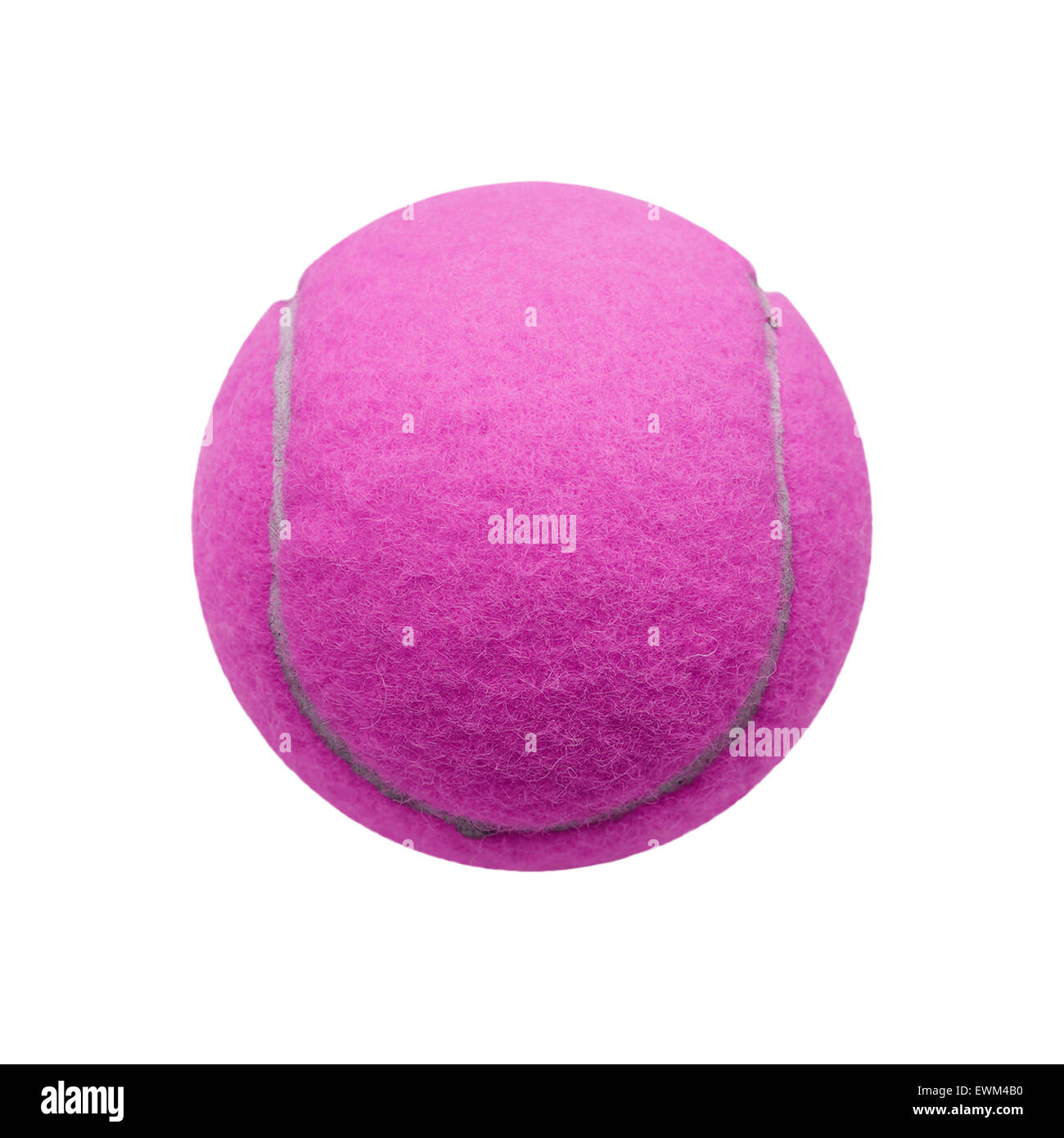 exotic purple color tennis ball isolated on white background Stock ...