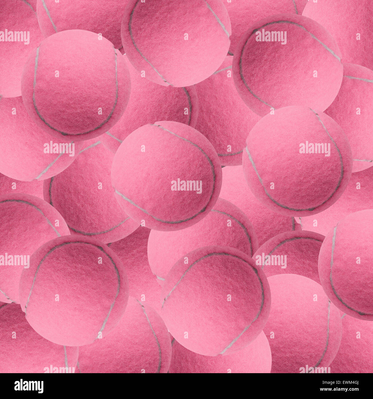 exotic pink color tennis ball as sport background Stock Photo - Alamy