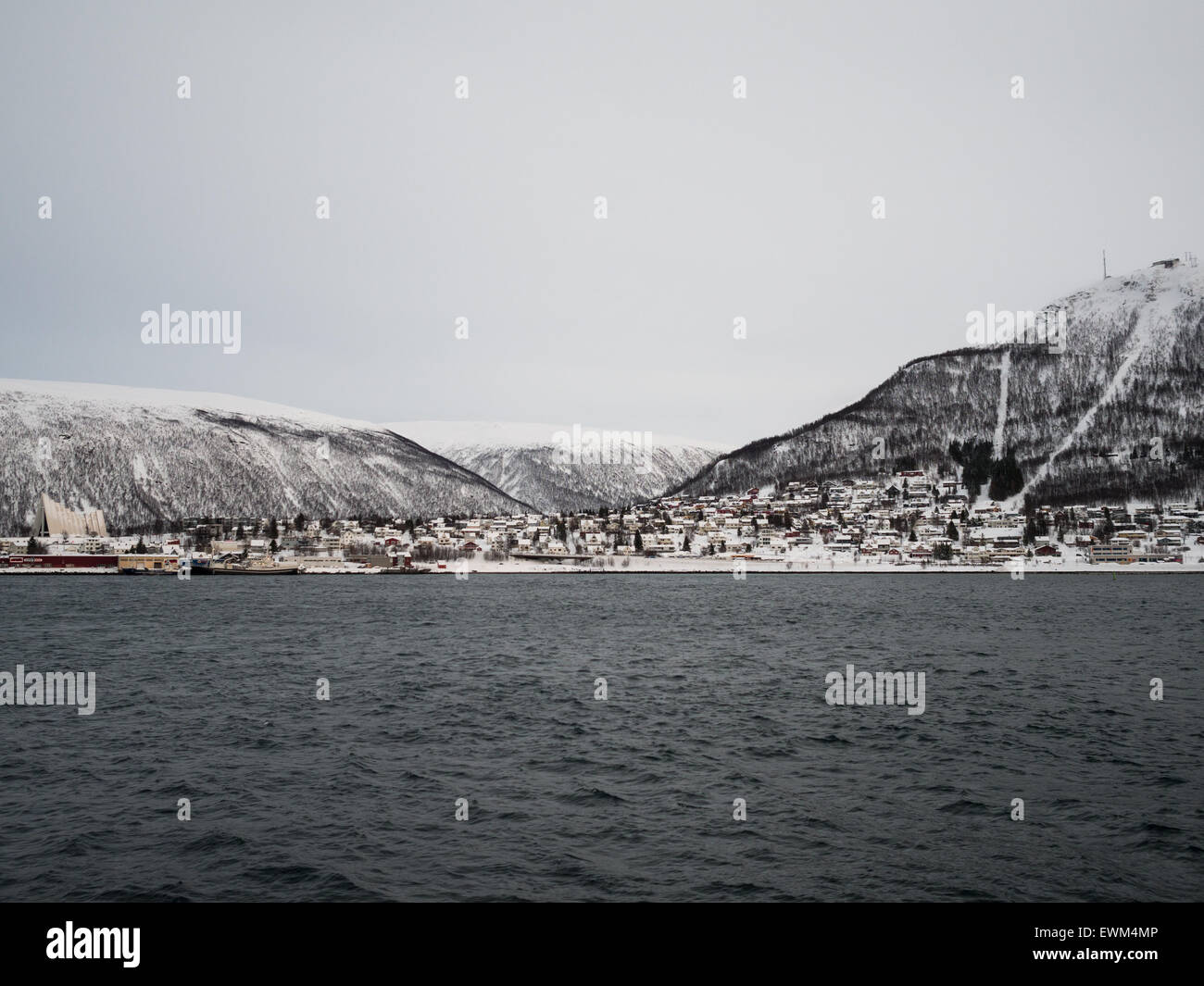 Tromso fjord in winter hi-res stock photography and images - Alamy