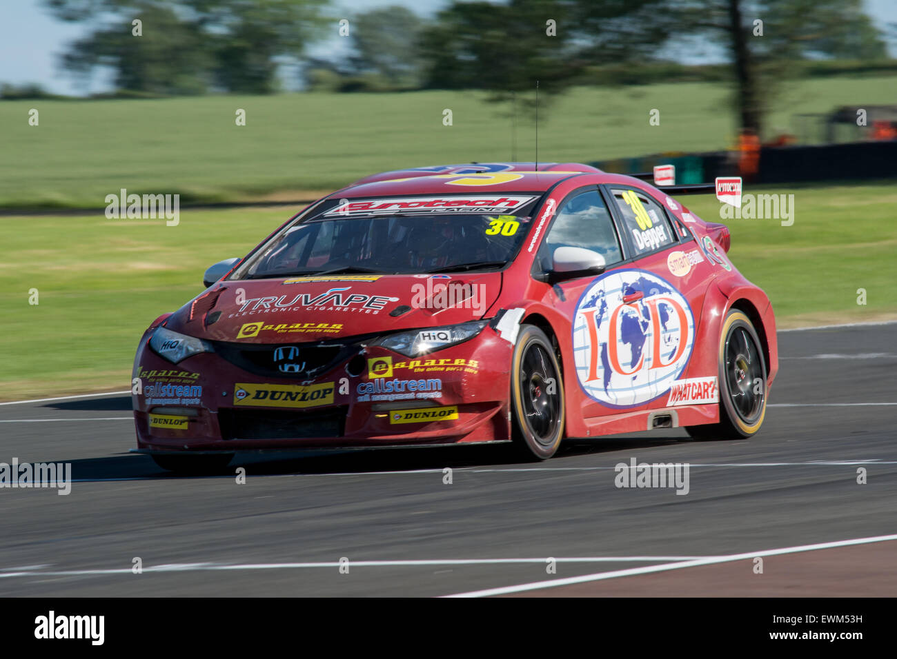Croft Circuit, Dalton-On-Tees, North Yorkshire, UK. 28th. Martin Depper ...