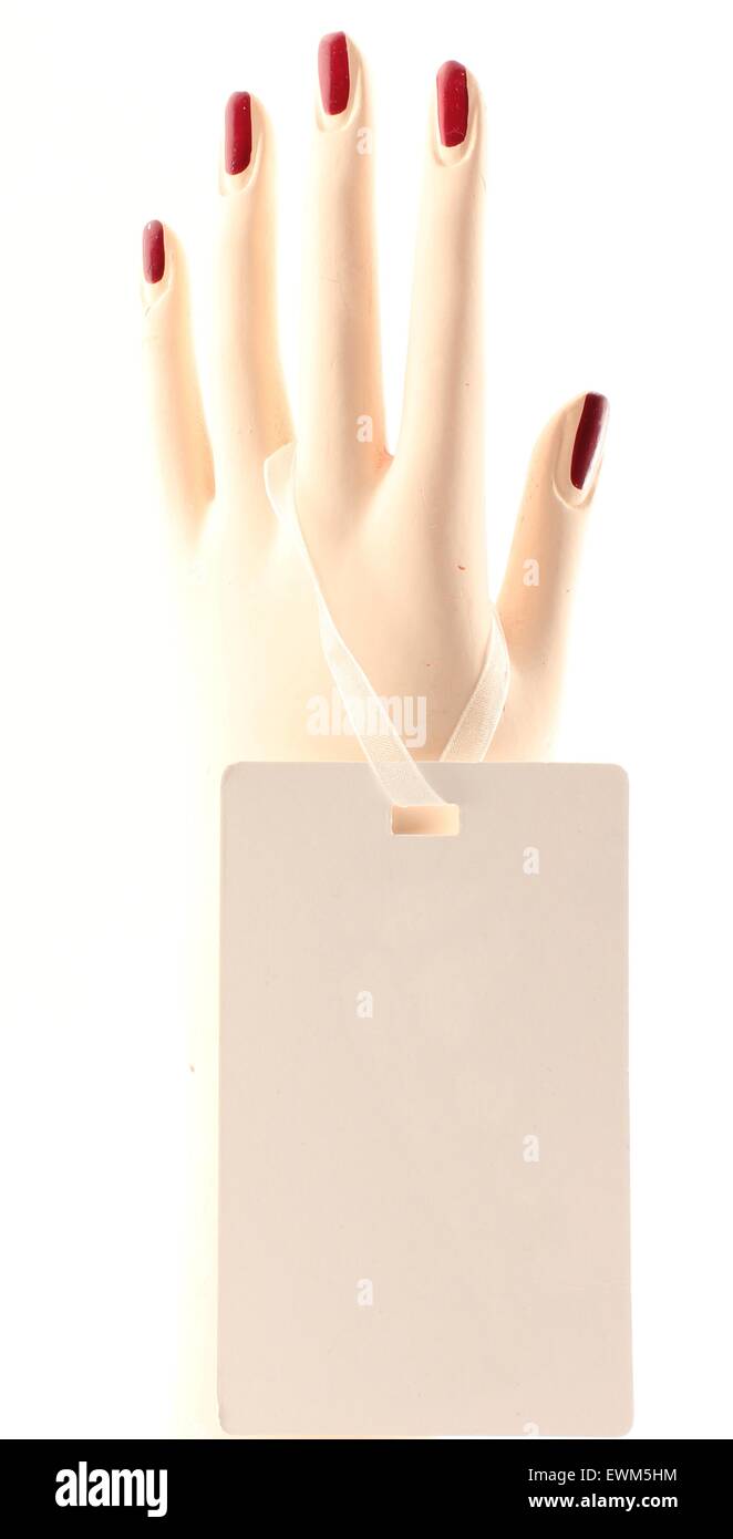 Hand dummy hi-res stock photography and images - Alamy