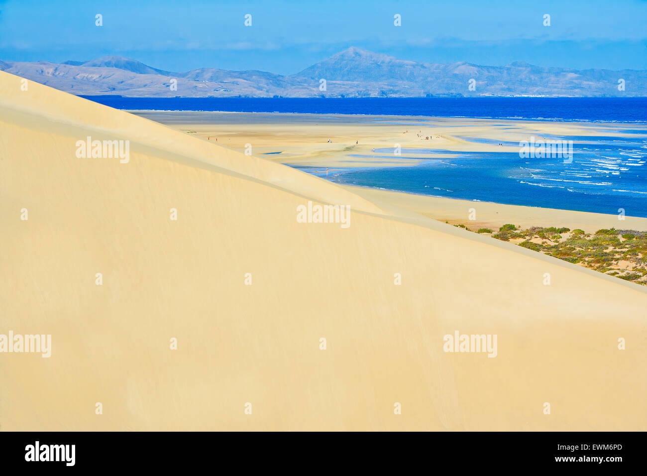 Sotavento Beach, Jandia Peninsula, Fuerteventura, Canary Islands, Spain ...