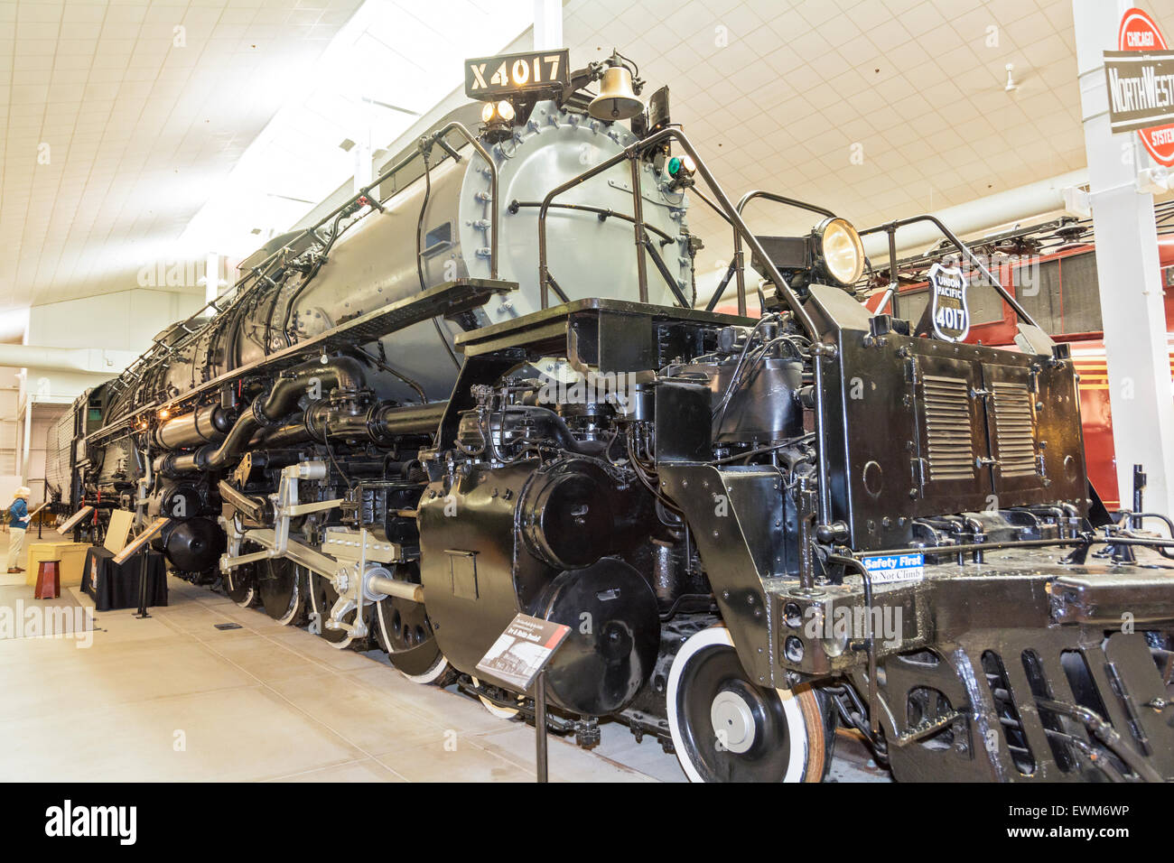Wisconsin, Green Bay, National Railroad Museum, Union Pacific #4017 ...