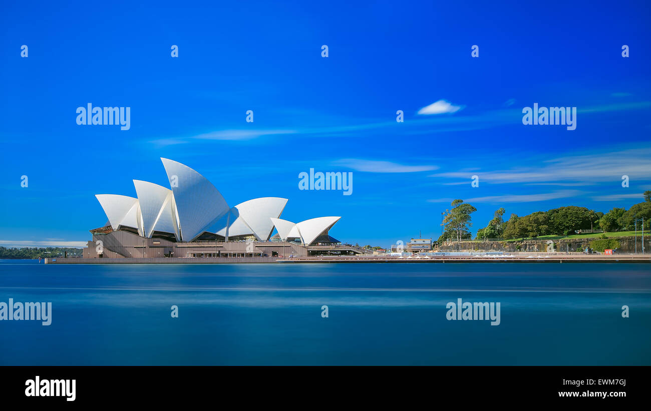 Sydney Opera house is iconic Landscape Spot in Sydney Australia Stock ...