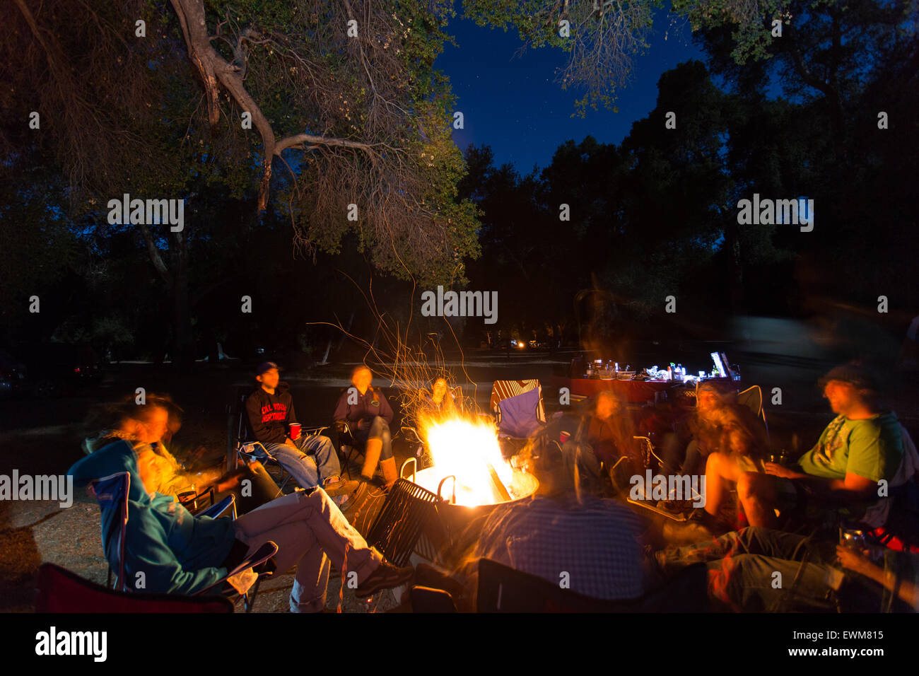 Campfire story hi-res stock photography and images - Alamy
