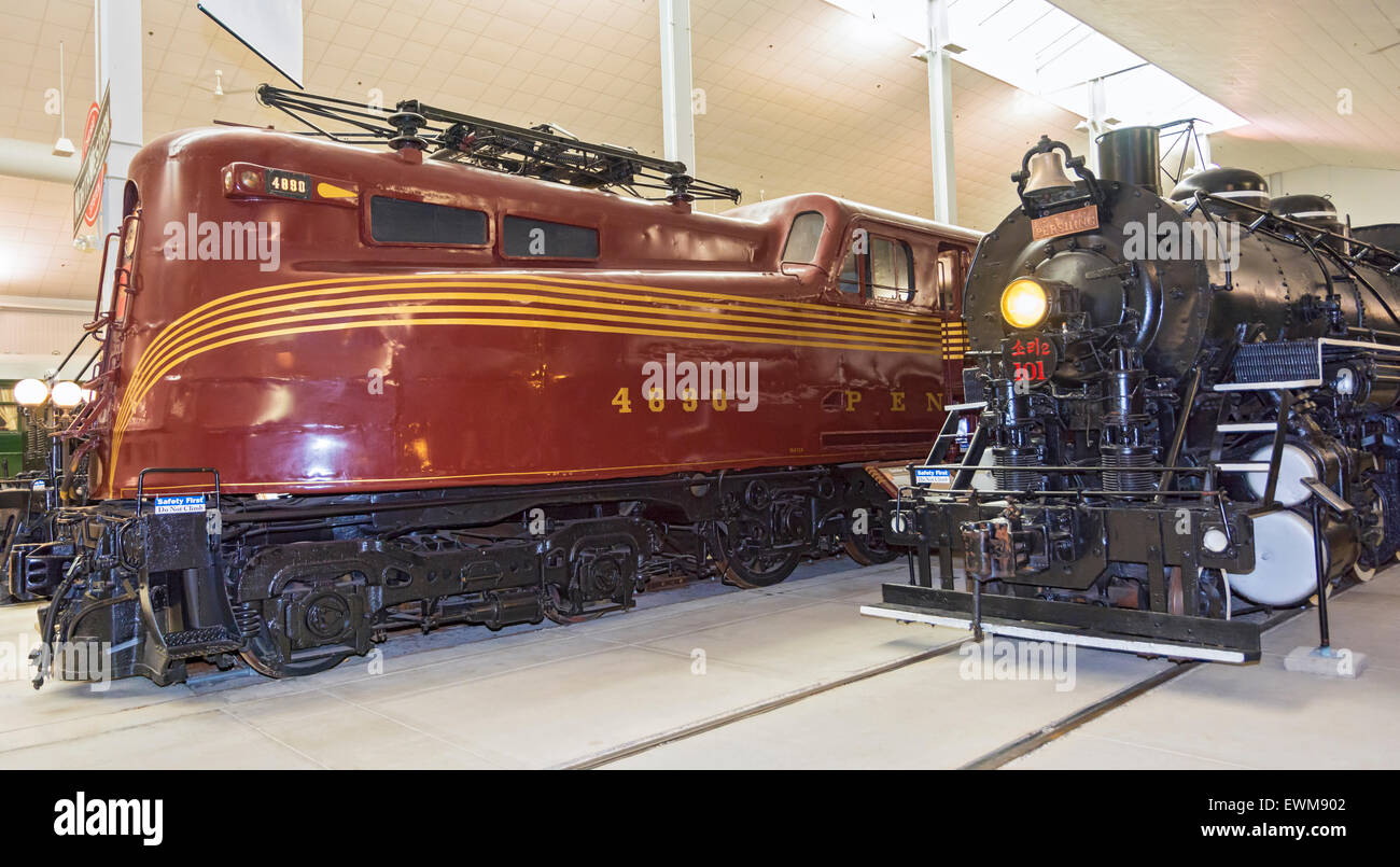 Wisconsin, Green Bay, National Railroad Museum, Pennsylvania GC-1 ...