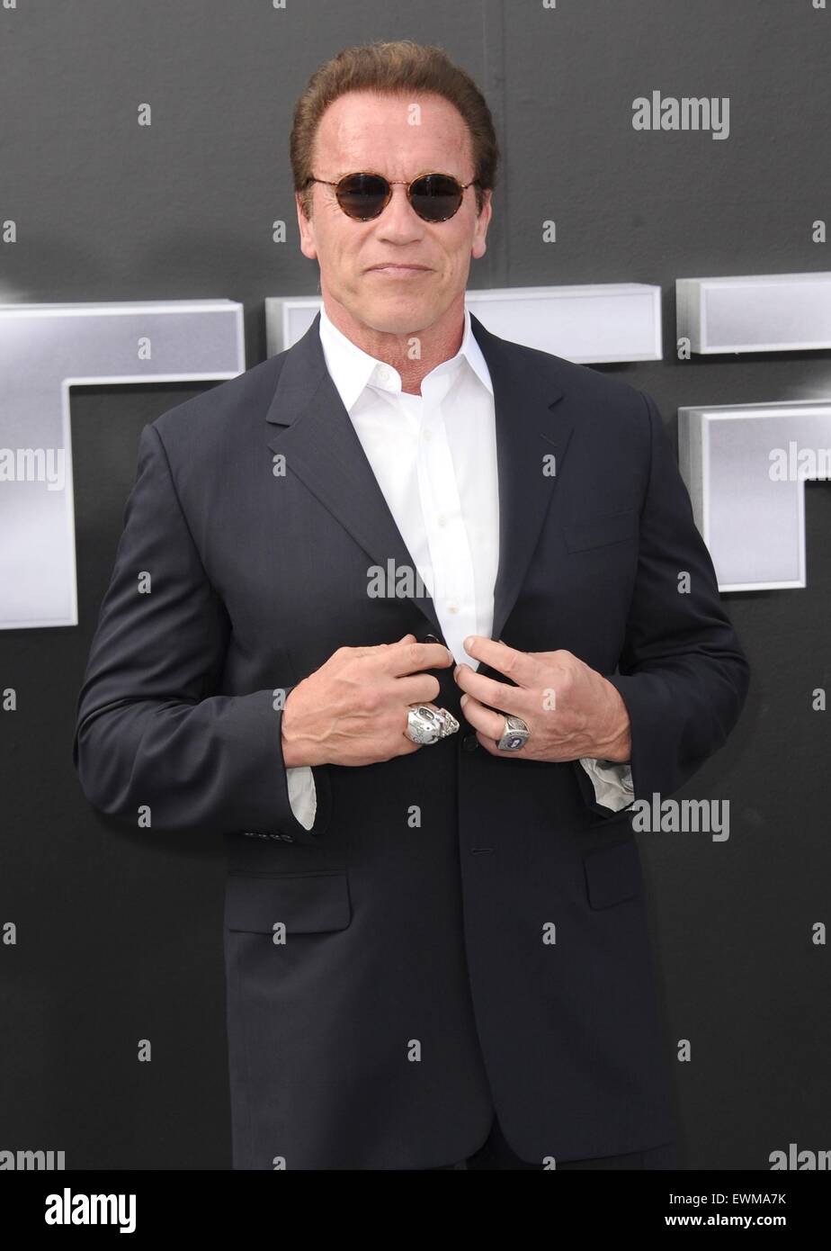 Arnold schwarzenegger terminator 6 hi-res stock photography and images ...