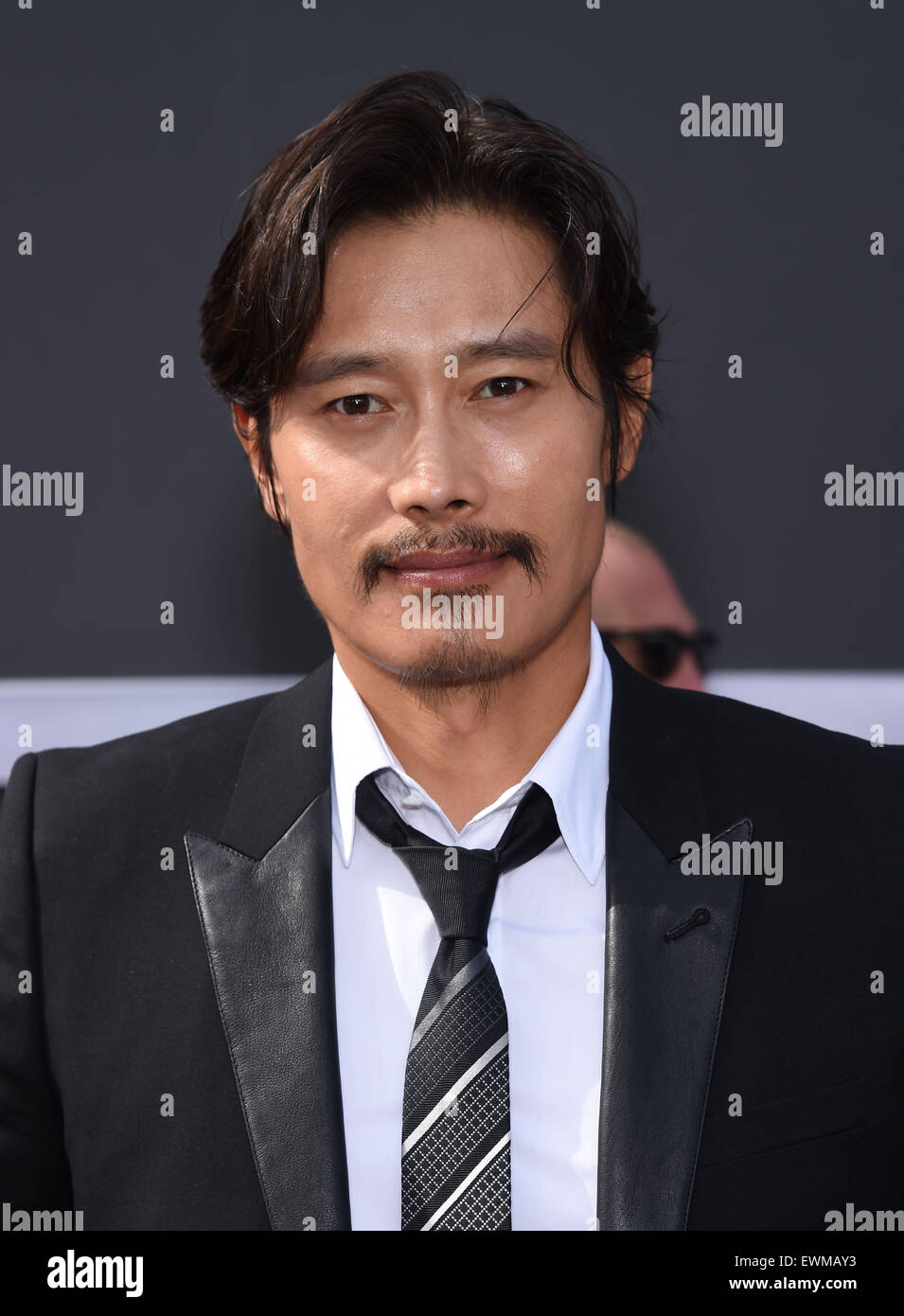 Hollywood, California, USA. 28th June, 2015. Byung-hun Lee arrives for ...