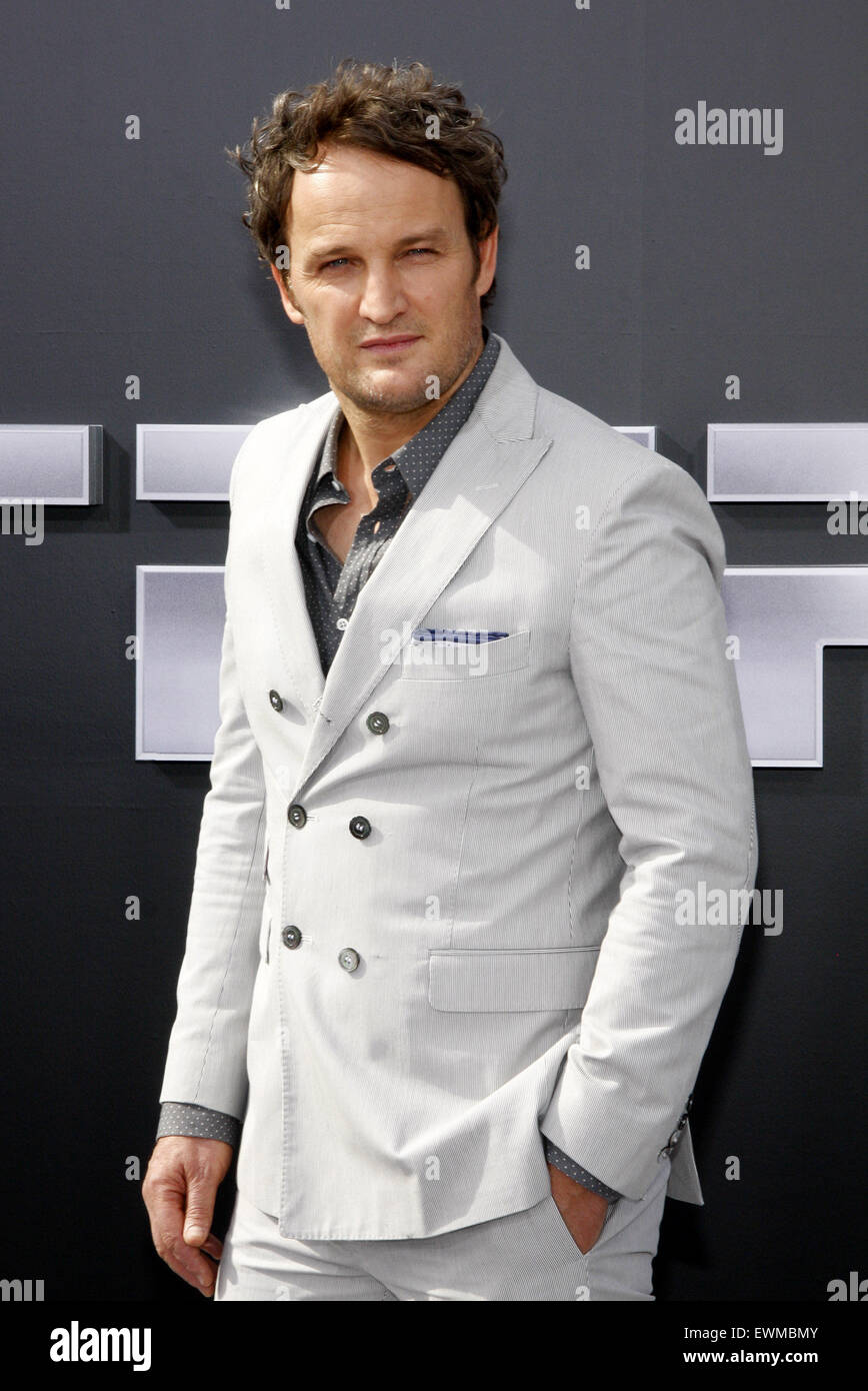 Jason Clarke at the Los Angeles premiere of 'Terminator Genisys' held ...