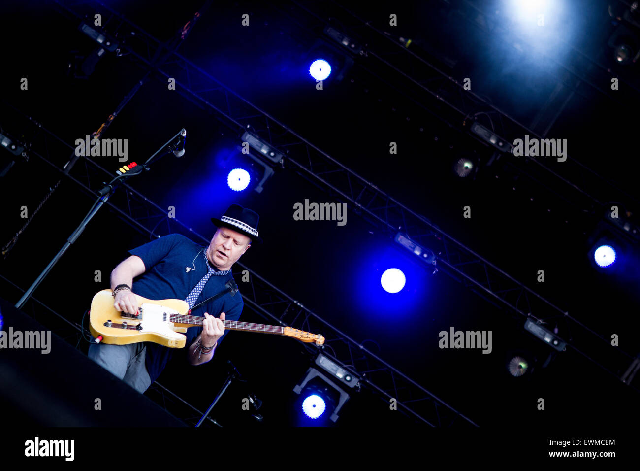 David Bryson of the american alternative rock band Counting Crows ...