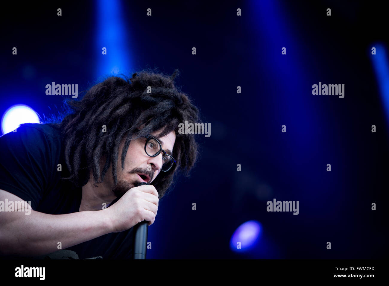 David Bryson of the american alternative rock band Counting Crows ...