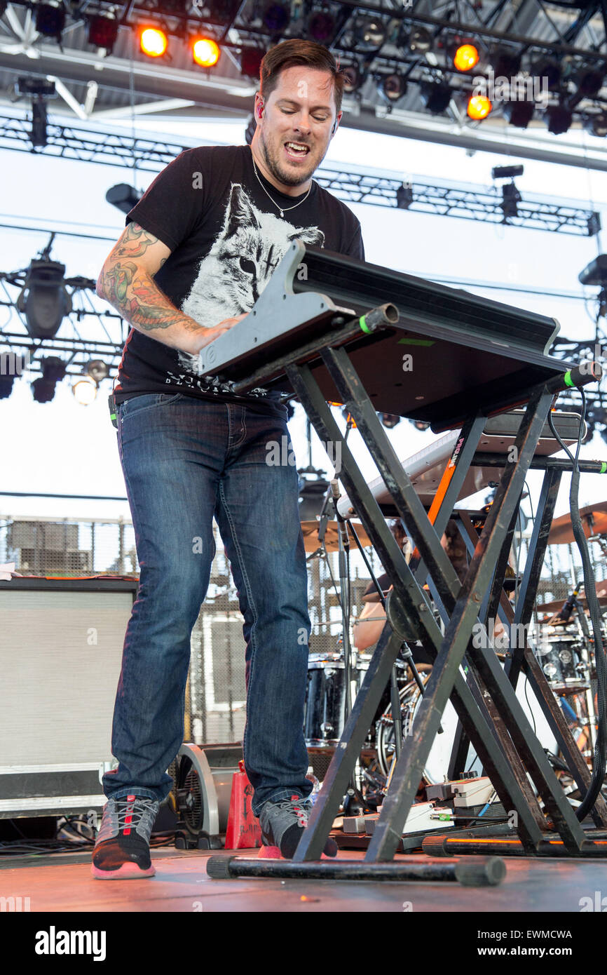 Milwaukee, Wisconsin, USA. 27th June, 2015. Musician JESSE JOHNSON of ...