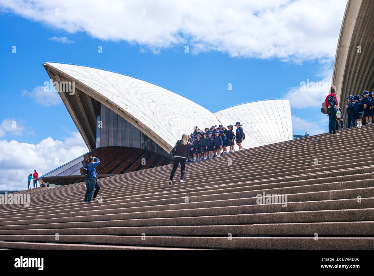Sydney opera house steps hi-res stock photography and images - Alamy